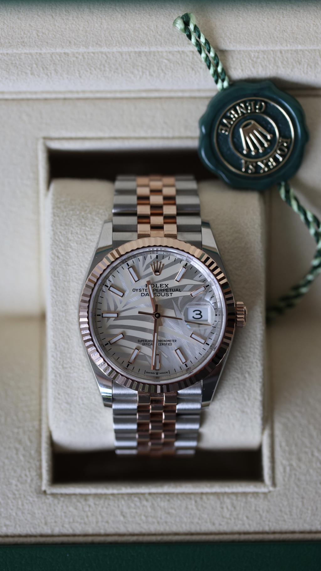Datejust 126231 'Palm Dial'